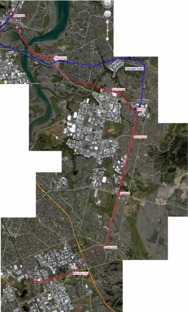 The Howick/Botany Line - Greater Auckland