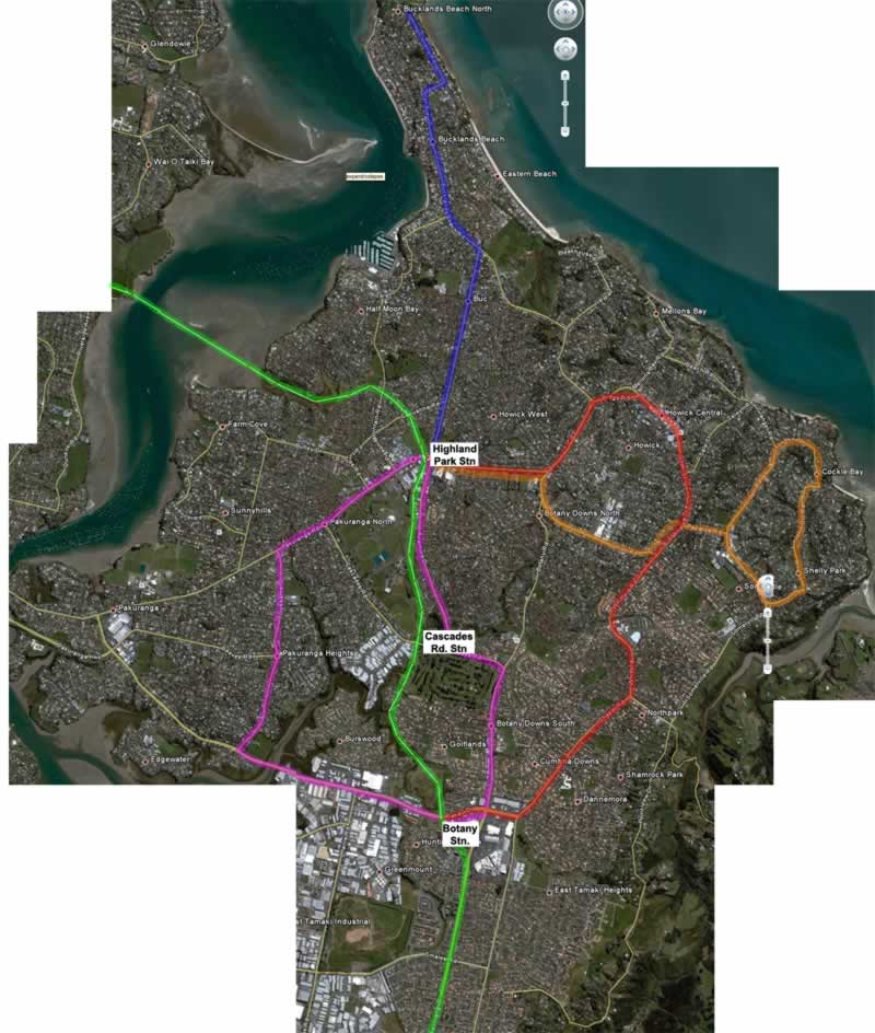 The Howick/Botany Line - Greater Auckland