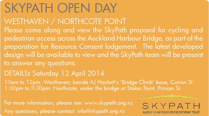 Skypath Open Day - Greater Auckland