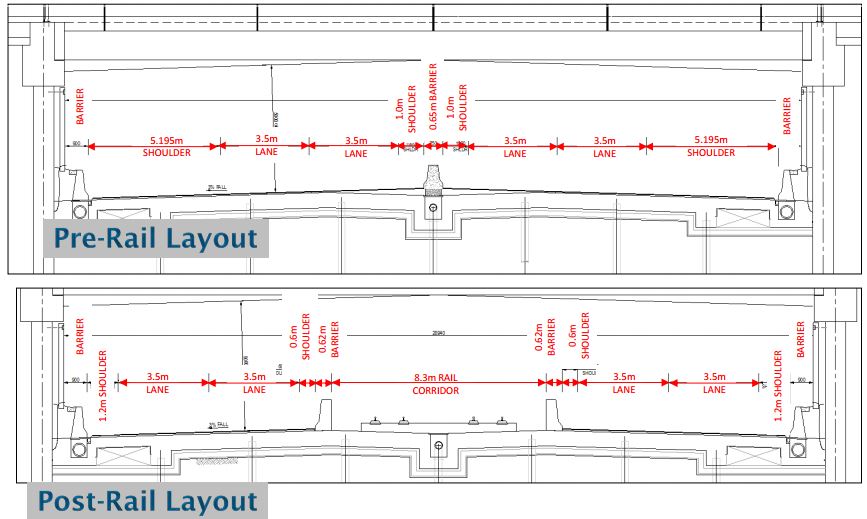 Rail to Airport - July 15 - Trench cross section - Greater Auckland