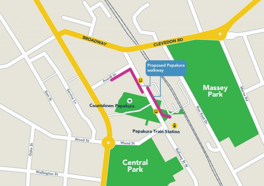 Papakura Covered Walkway - Greater Auckland