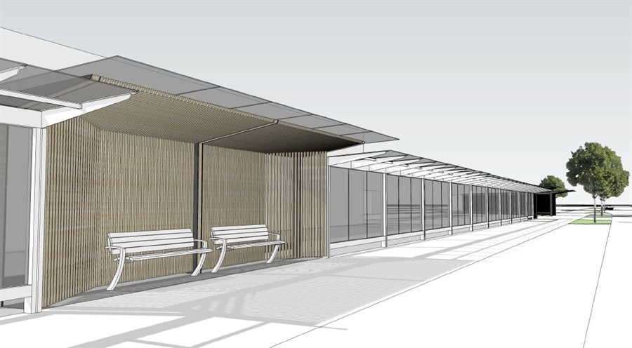 Papakura Covered Walkway - Greater Auckland