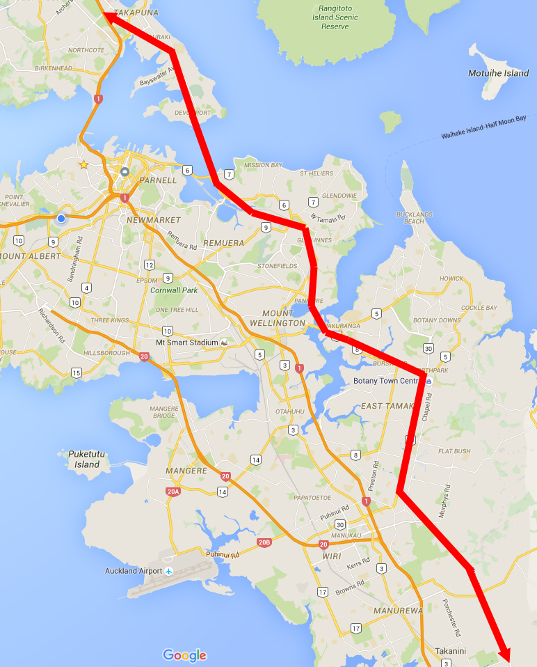 Government Unveils "Eastern Ring Route" - Greater Auckland