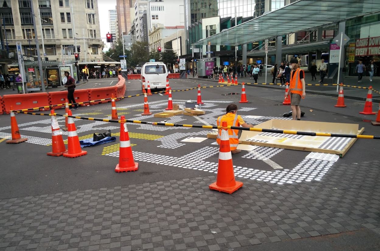 Temporary Activation outside Britomart - Greater Auckland