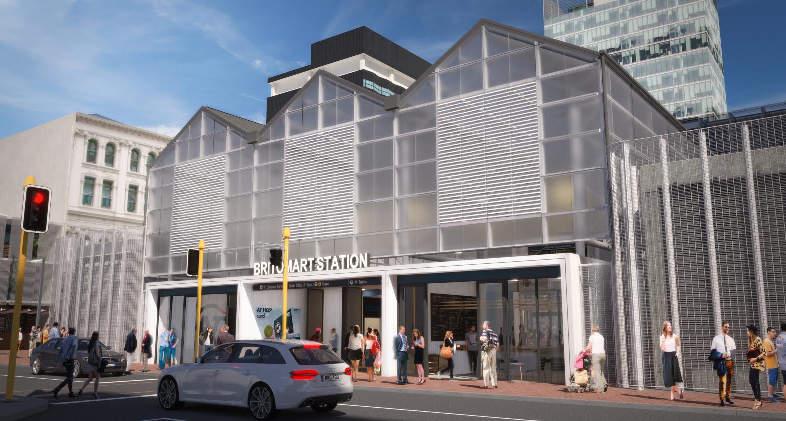 A new entrance for Britomart on the way - Greater Auckland