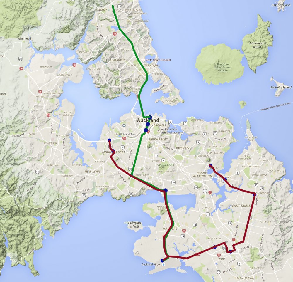 2 LR LINES - Greater Auckland