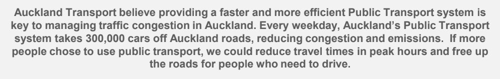 Public Transport - Greater Auckland