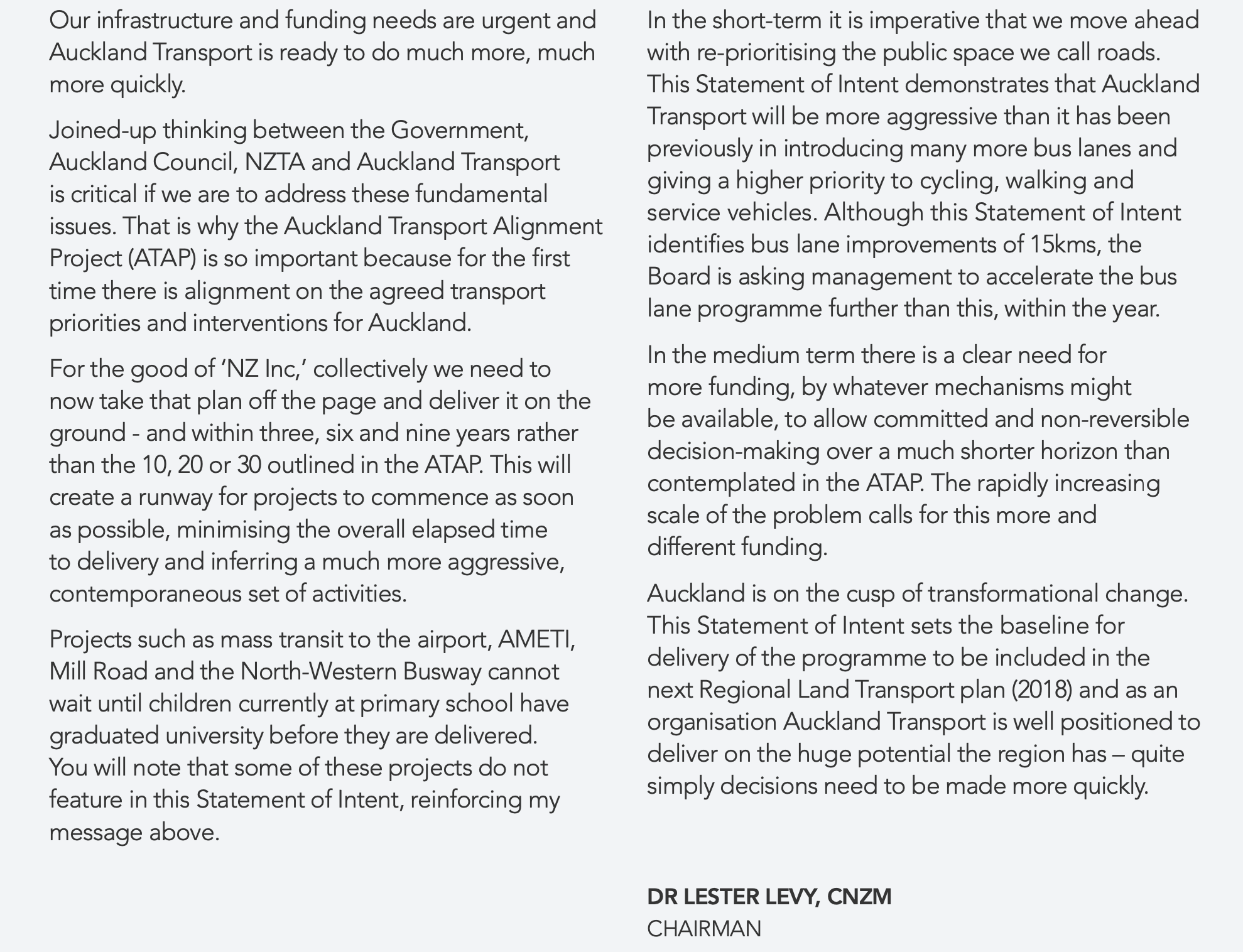 AT SOI 2017-2020 Lester Levy intro 2 - Greater Auckland