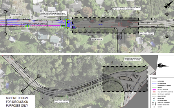 Submit on the Upper Harbour Cycleway Redesign - Greater Auckland