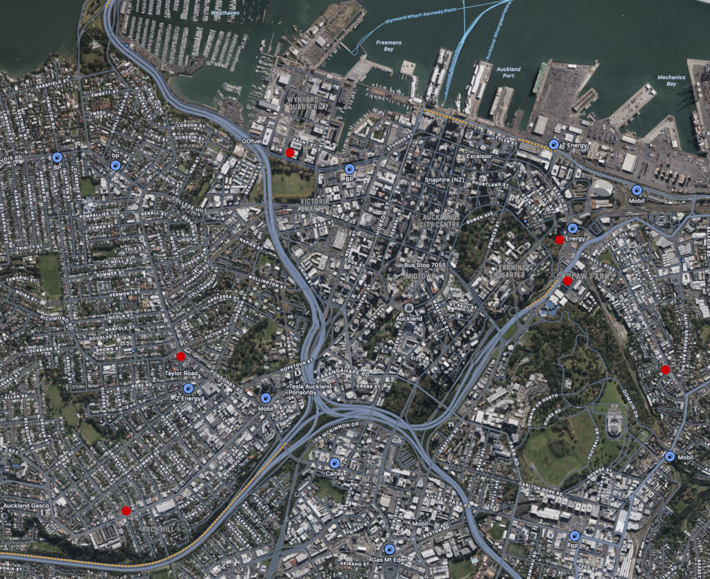 Gas Station watch - Greater Auckland