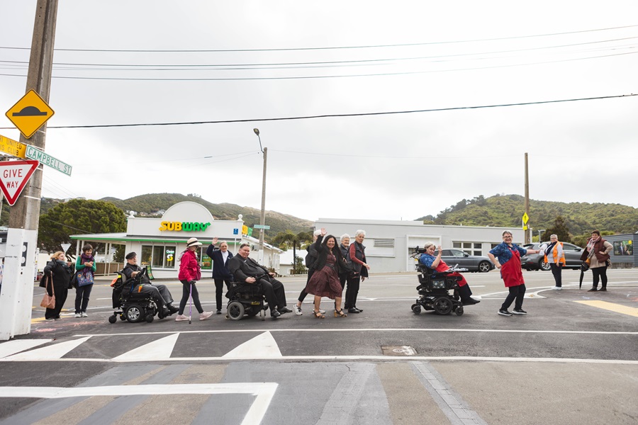 Karori raised courtesy crossing image via Wellington City Council ...