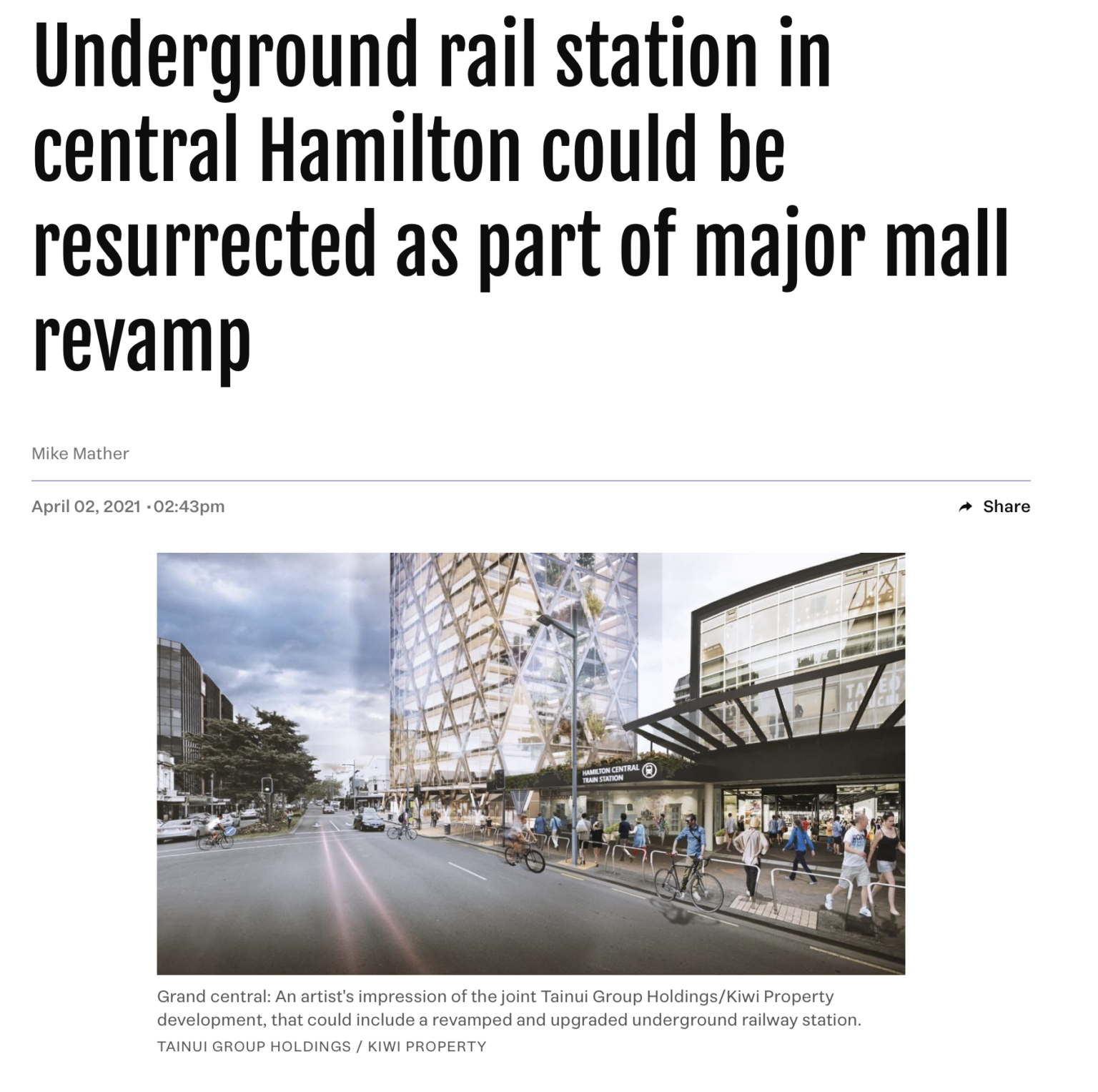 Hamilton Centre Place Stuff - Greater Auckland