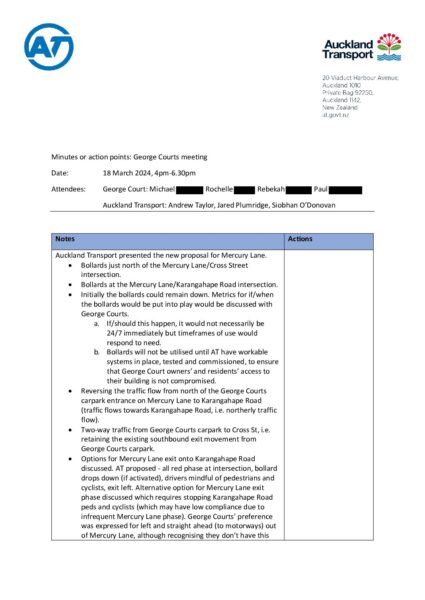 18.03.2024 George Courts meeting minutes_Redacted - Greater Auckland