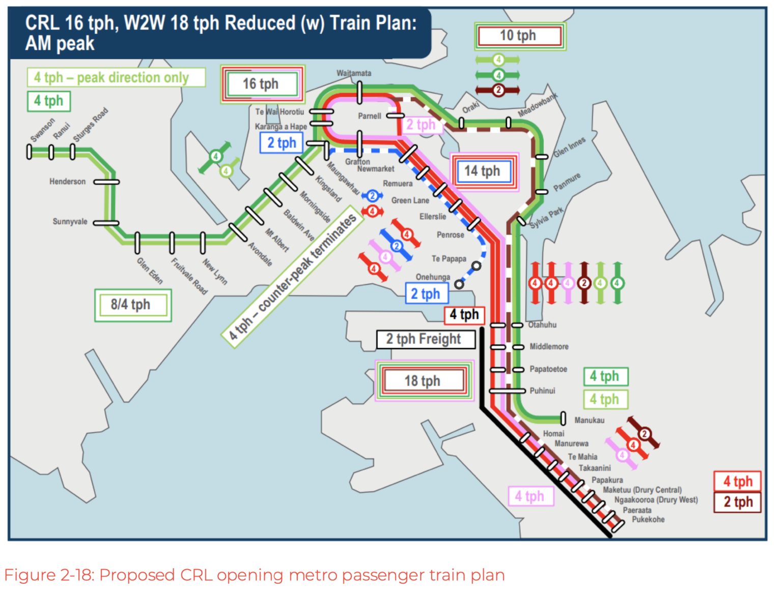 AT's First Official CRL Map - Greater Auckland