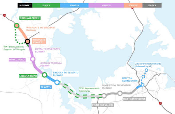 Northwest Busway Makes Progress - Greater Auckland
