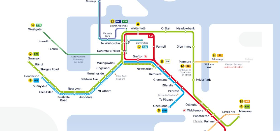 AT's First Official CRL Map - Greater Auckland
