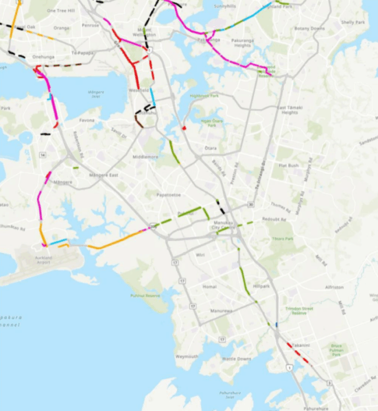CRL progress and plans for more Bus and Transit lanes - Greater Auckland